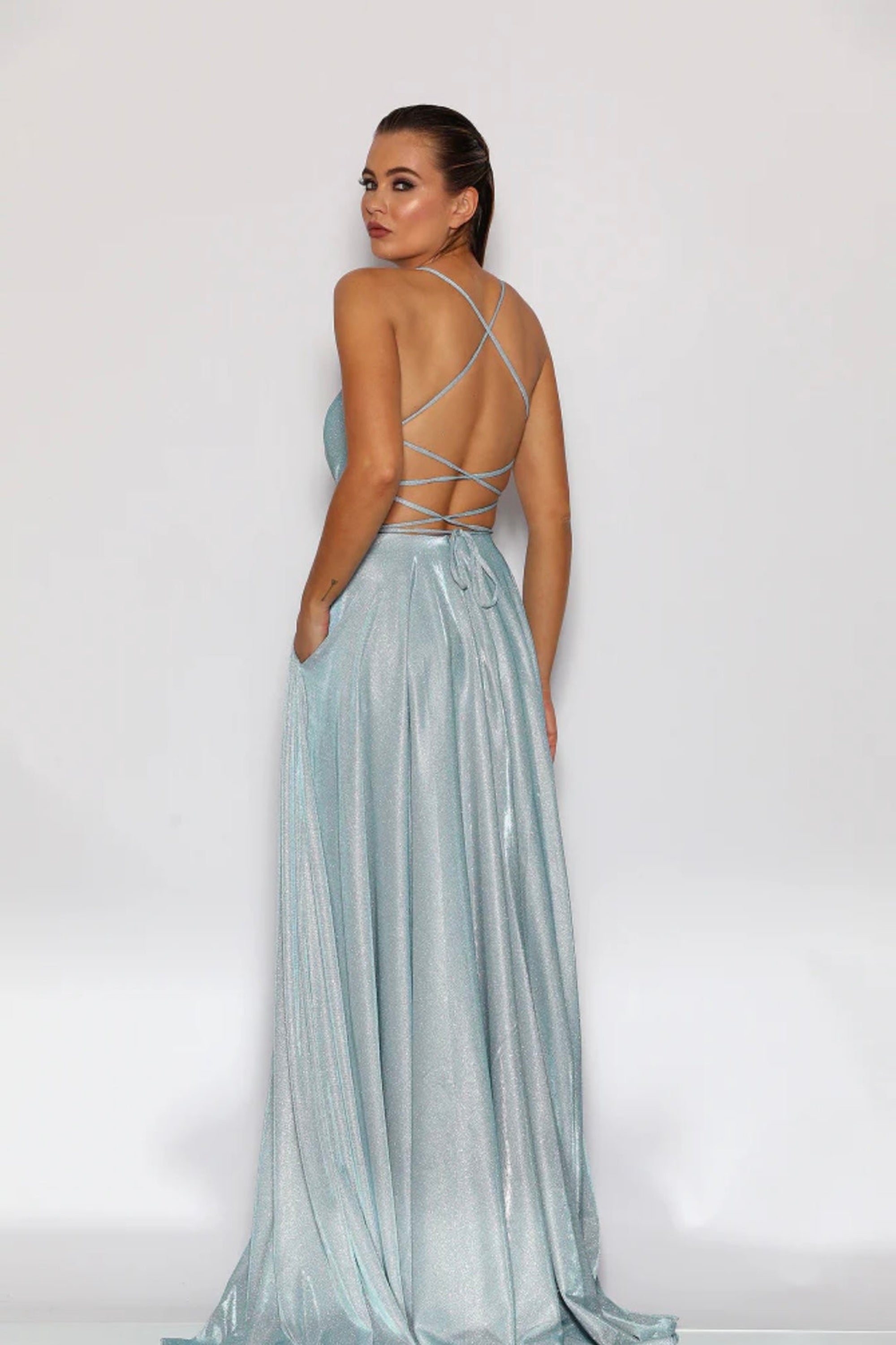 JX2106 Baby Blue – The Gown Gods